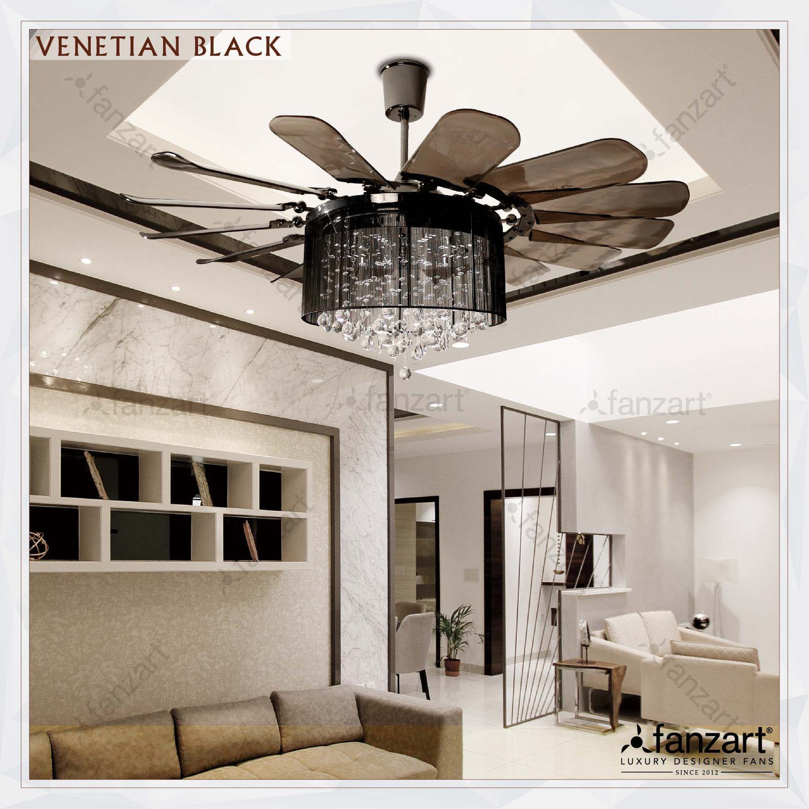 Hollywood Glam Ceiling Fans | Shelly Lighting